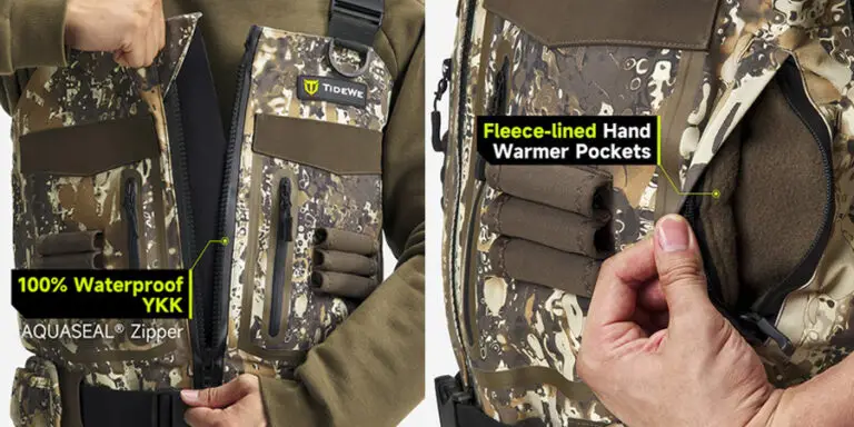 TideWe DeepWade Zipped Waders Review | Breathable Duck Hunting Waders ...